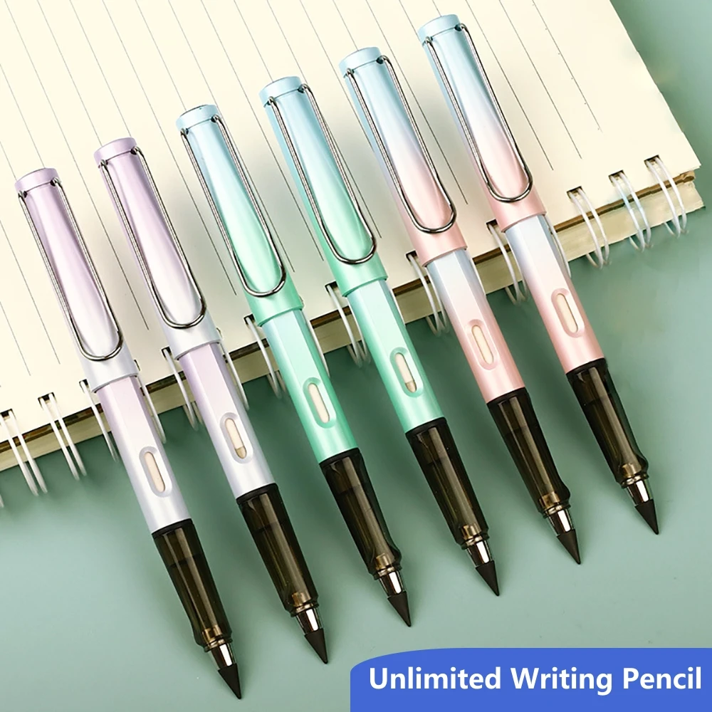 Unlimited-writing-pencil-Art-Sketch-Color-Kawaii-Infinity-Pencils-No ...