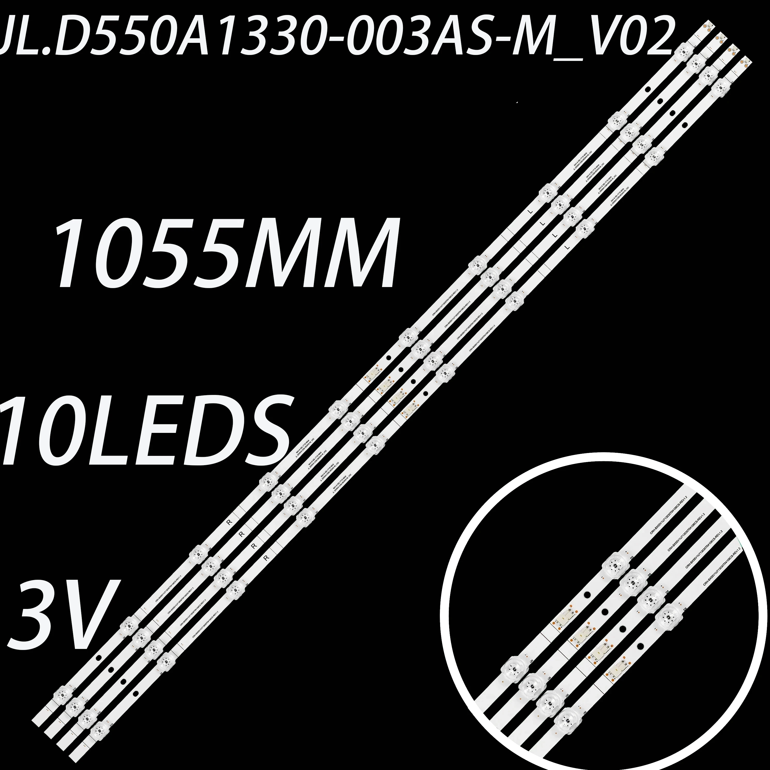 LED-FOR-55R6G-55A6G-55R6095G5-55R6070G-55C350KU-HD550Y1U62-T0L6-JL ...