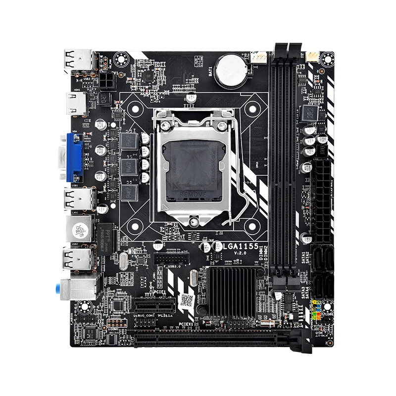 DAIXU placa base H61M H61, Chipset Intel, Puerto SATA2.0, Socket LGA ...