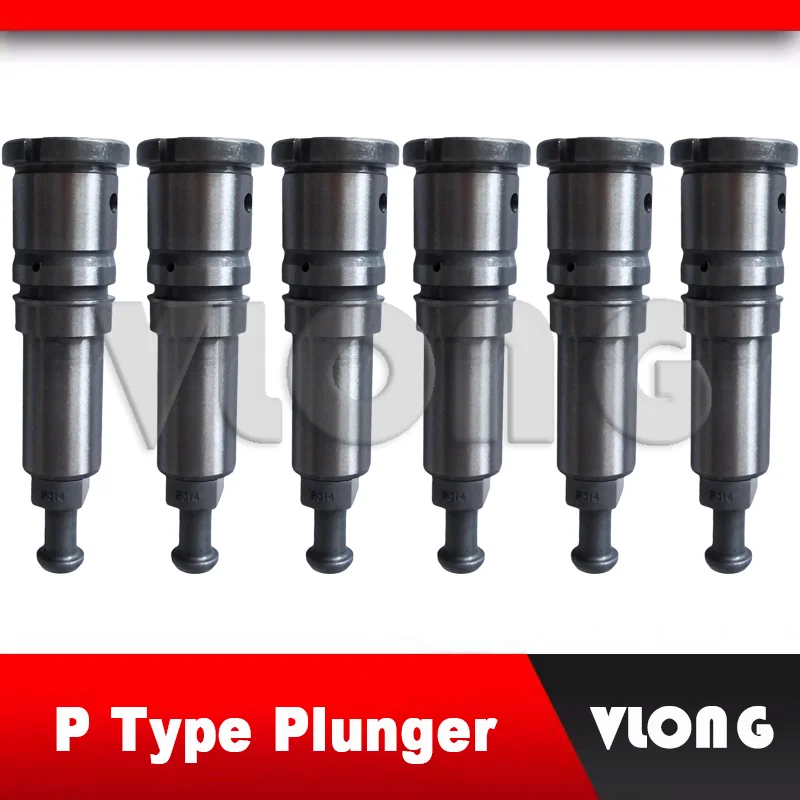 6PCS VE Pump Elements P Type Fuel Plunger P177 134151-9720 P192 134152 ...