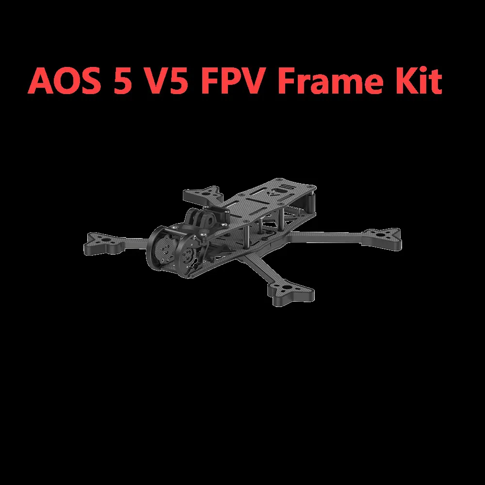 AOS 5 V5 FPV Frame Kit with 6mm arm for FPV DJI O3/DJI O4 Air Unit/DJI ...