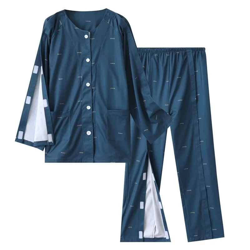 Men-Cotton-patient-suit-Fracture-patient-uniform-Nursing-clothing ...