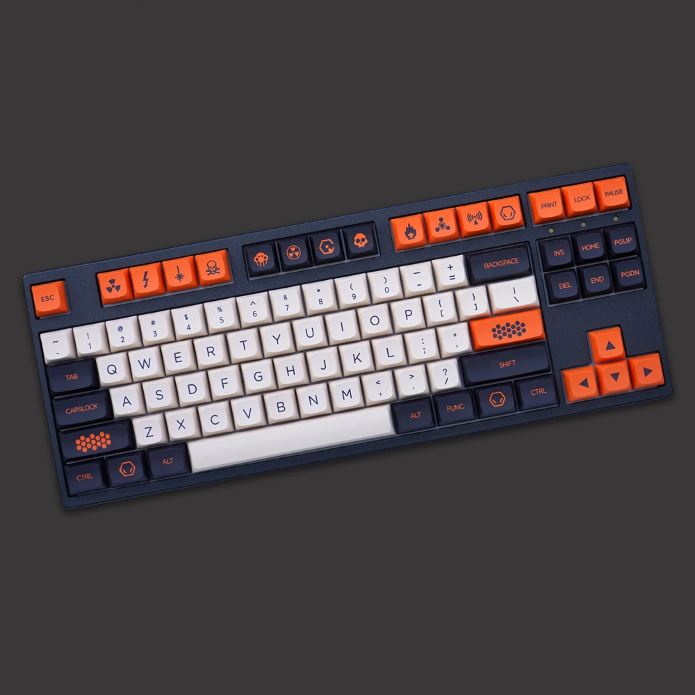142 Keys/set Gmk Carbon Keycaps Pbt 5 Sides Dye Subbed Key Caps Xda ...