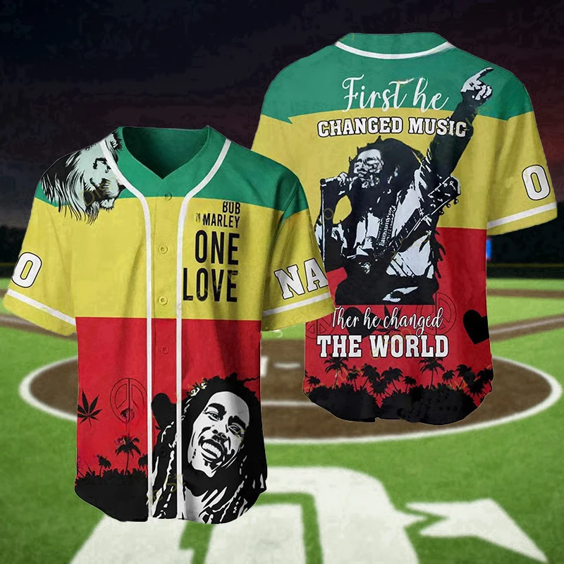 New-Arriavl-Vintage-Reggae-OneLove-Bob-Marley-Print-Jersey-Fashion-Men ...