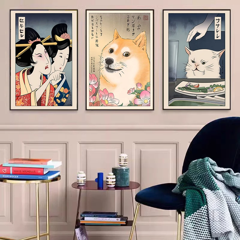 Shibe Meme Black And White