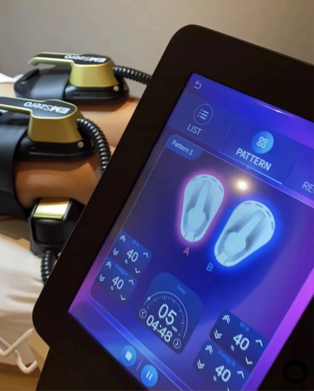 EMSzero Body Sculpt Machine (EMS Muscle Stimulation,High Intensity Pulsed )