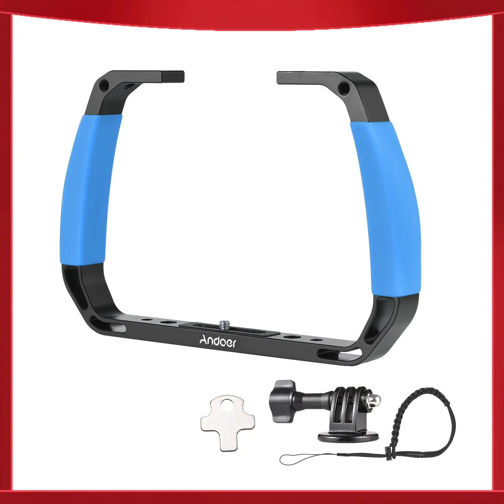 Andoer Sports Camera Underwater Diving Rig Handheld Stabilizer Action ...