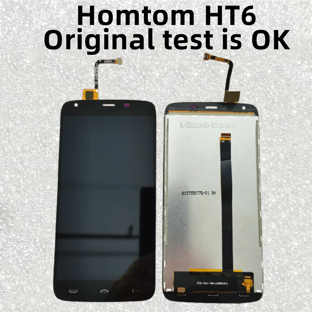 For-Homtom-HT6-Pro-LCD-Screen-Display-Mobile-Phone-Touch-Internal-And-External-Integrated-Screen ...