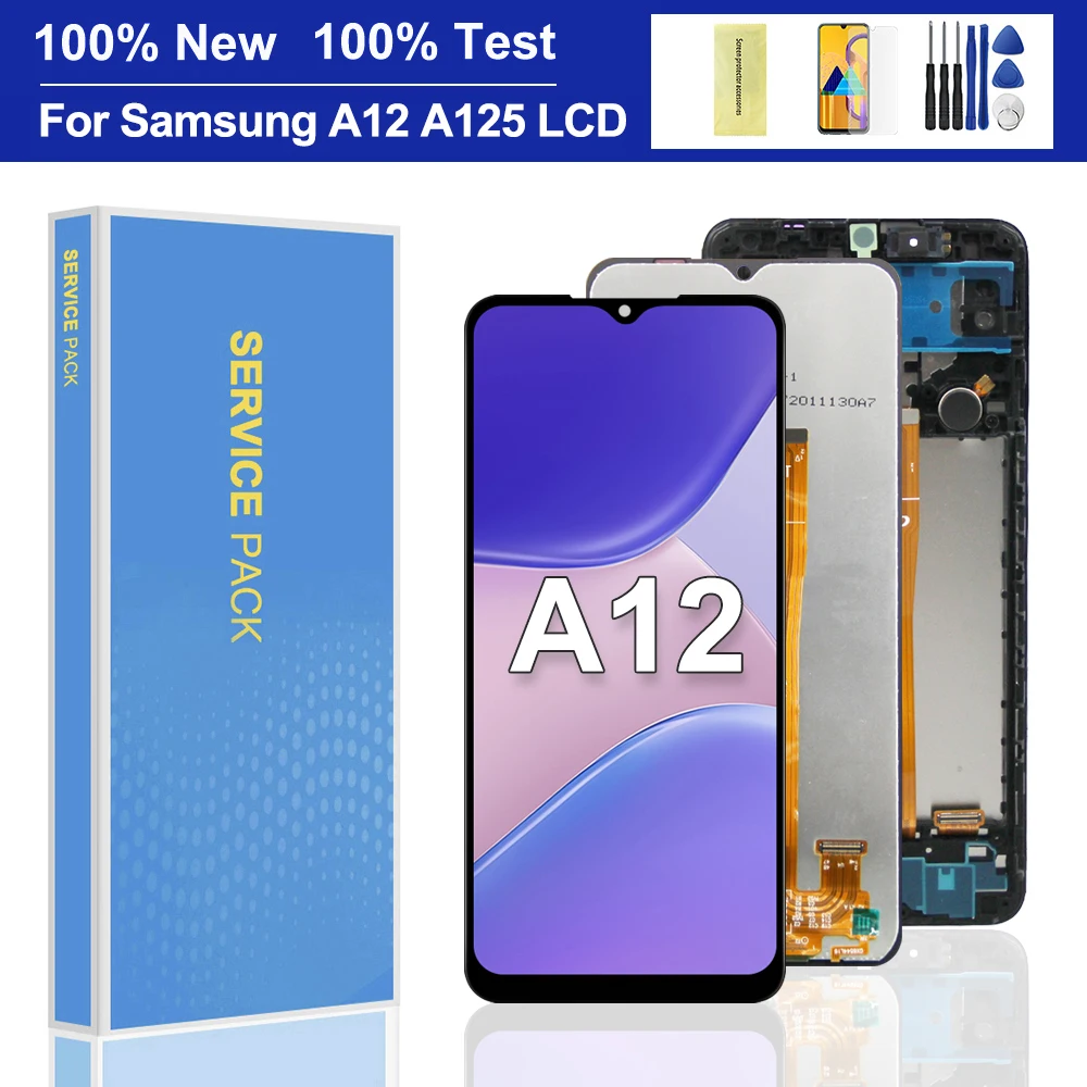 6-5-Original-For-Samsung-Galaxy-A12-A125F-A125F-DS-display-LCD-touch ...
