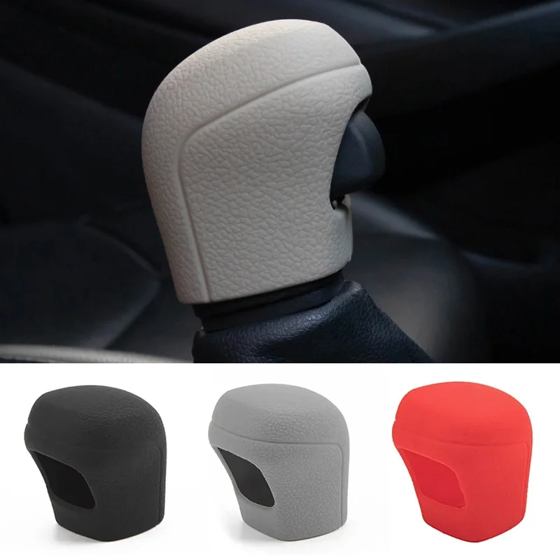 Car-Silicone-Automatic-Gear-Shift-Knob-Cover-Antislip-Shifter-Knob ...