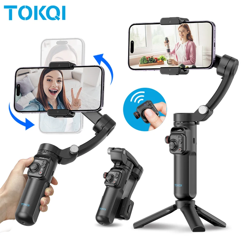 TOKQI-M02-3-Axis-Handheld-Gimbal-Stabilizer-Cell-Phone-Selfie-Tripod ...