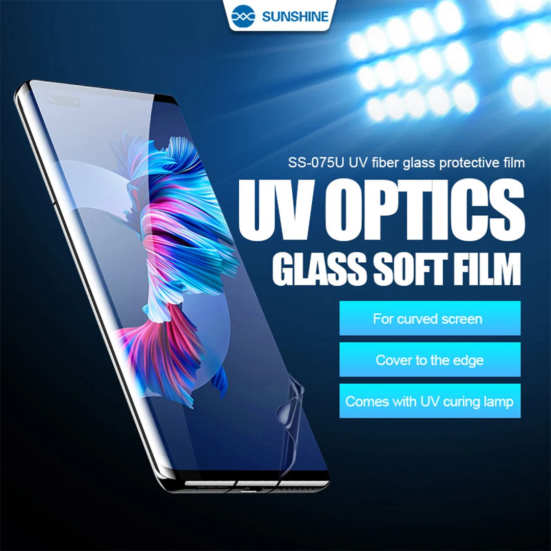 SS-057U\SS-075U \SS-075UE UV Fiber Glass Protective Soft Film for ...