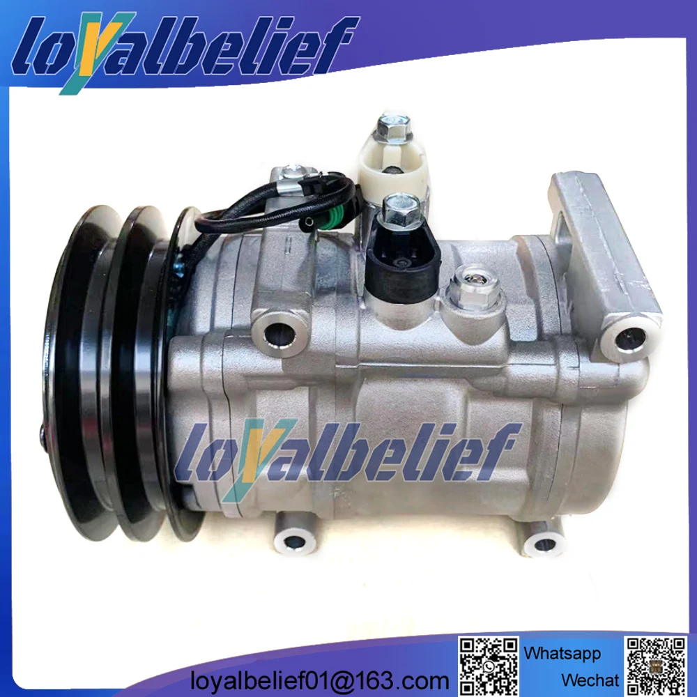 Brand New Air Conditioner AC Compressor For Delphi SP21 210cc 751148 12V
