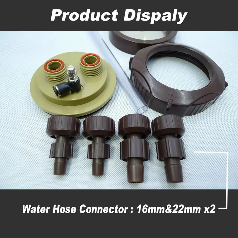 2500ml Clear Co2 Diffuser Atomizer Fish Tank Aquarium Waterplant ...