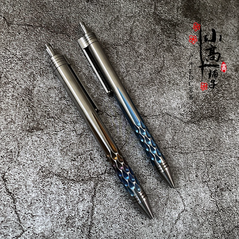 Titanium-Alloy-Drop-EDC-Self-Defense-Survival-Safety-Tactical-Press-Pen ...