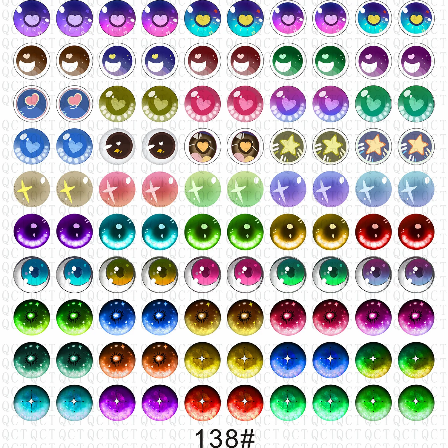 50Pcs-Doll-Glass-Eye-Round-Dragon-Doll-Cat-Eyes-In-Pairs-Glass-Flatback ...