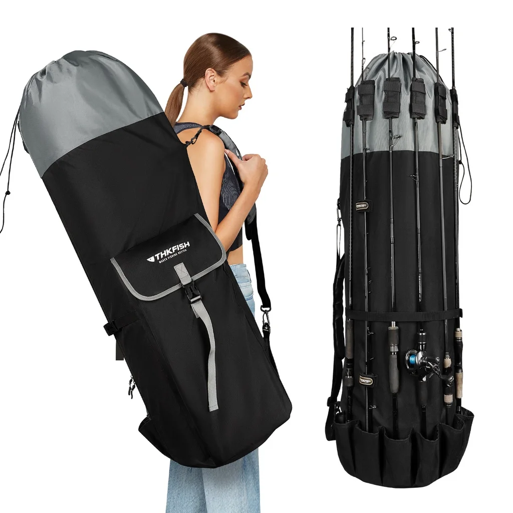 THKFISH-1pcs-Fishing-Rod-Bag-120CM-Outdoor-ABS-High-strength-Fishing ...