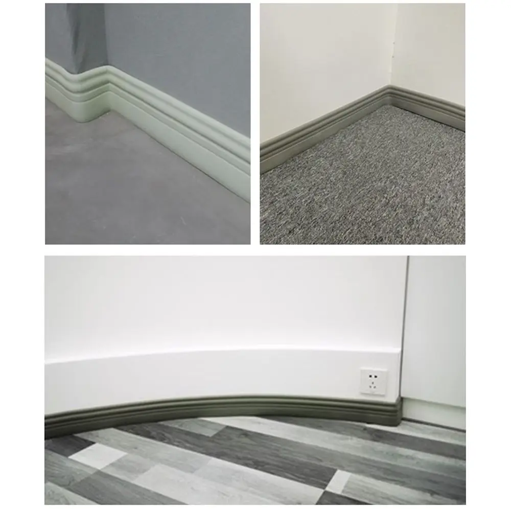 Decorative Strip 3d Self Adhesive Baseboard Wallpaper Home Decoration ...