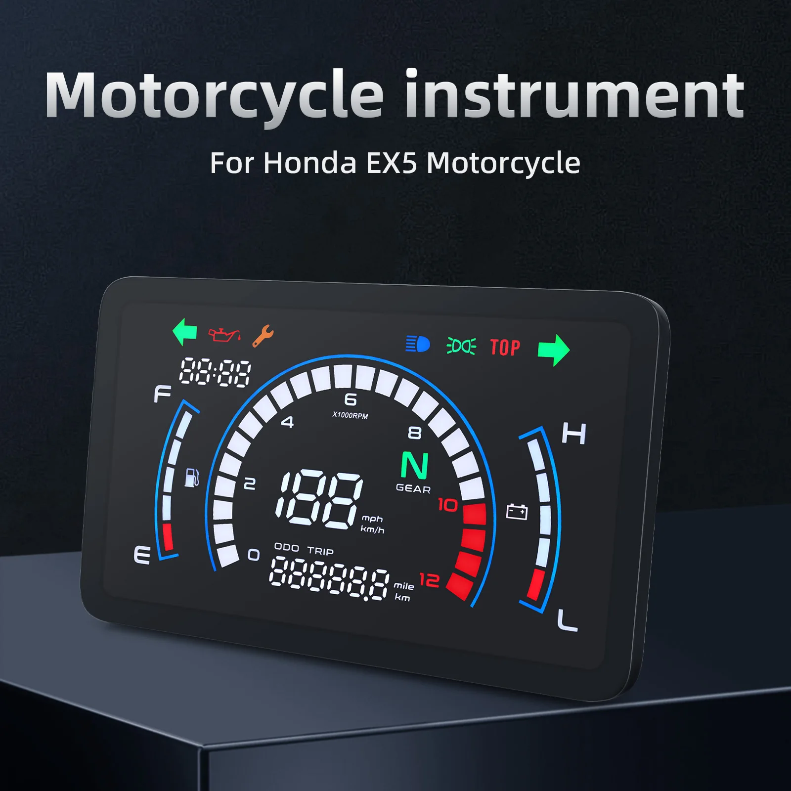 2023-New-Motorcycle-Digital-Speedometer-For-Honda-EX5-Dream-EX5-Ipowed ...