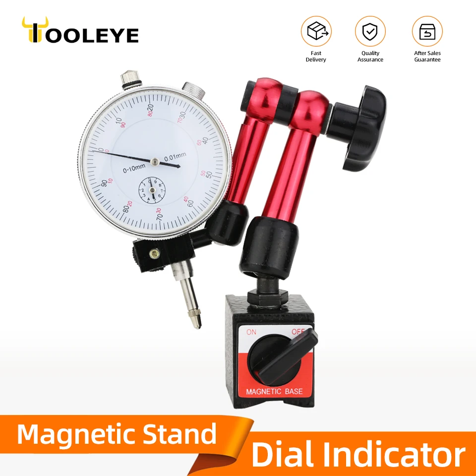 Dial-Indicator-Magnetic-Holder-Dial-Bore-Gauge-Magnetic-Stand-Base-Micrometer-Measure-Tools-Hour ...