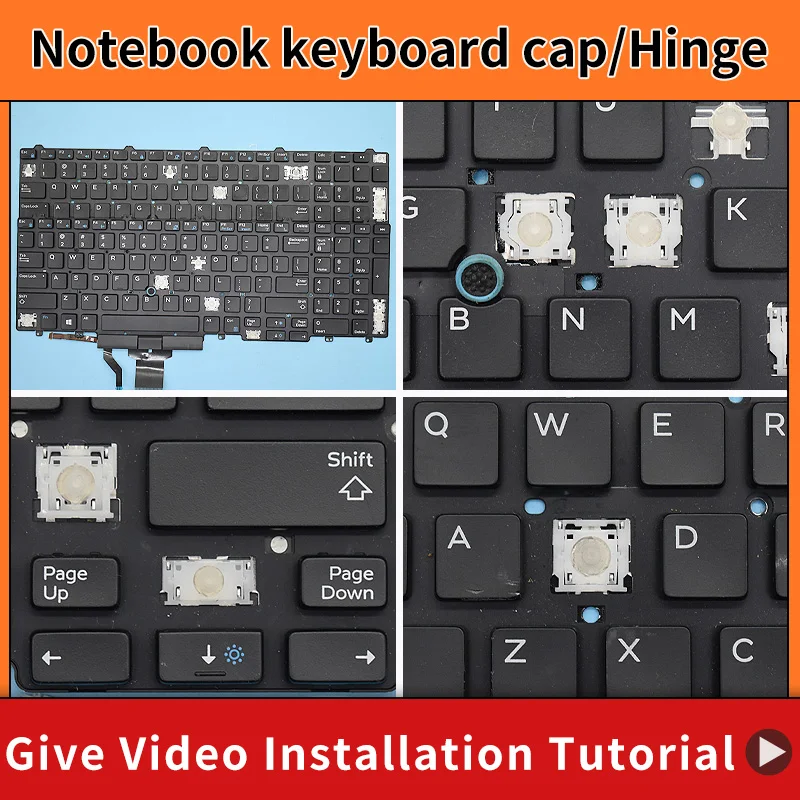 Replacement-Keycap-Key-cap-Scissor-Clip-Hinge-For-DELL-PRECISION-7530 ...