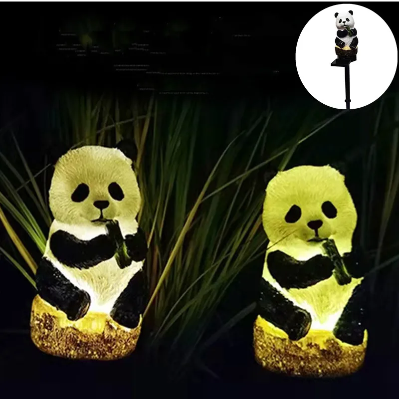 Solar-Licht-Voor-De-Tuin-Panda-Uil-Lamp-Outdoor-Solar-Lamp-Waterdicht ...