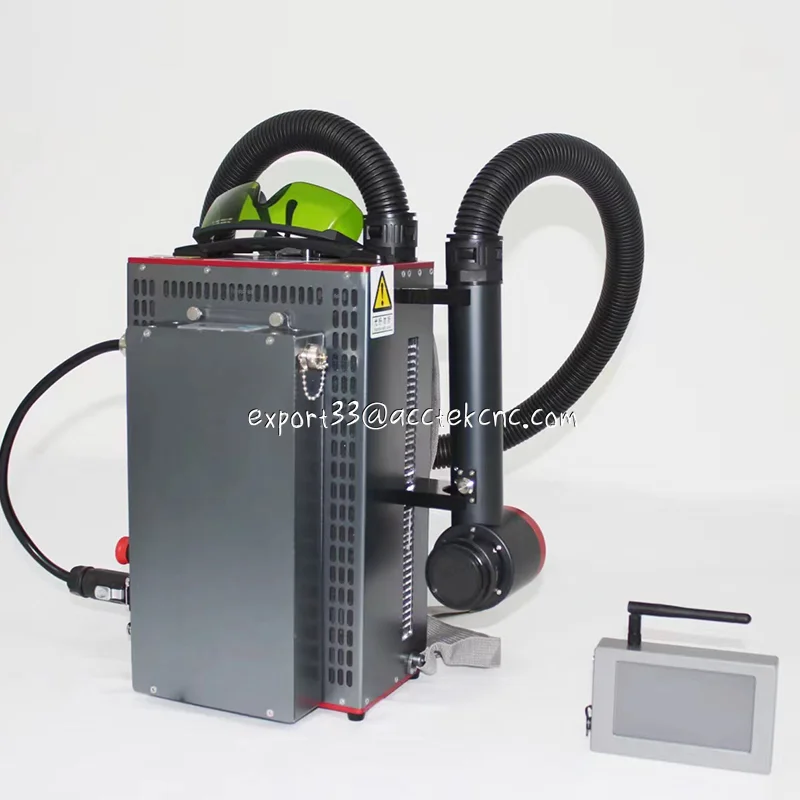 Portable-Mobile-Backpack-100w-Pulse-Fiber-Laser-Cleaner-Rust-Removal ...