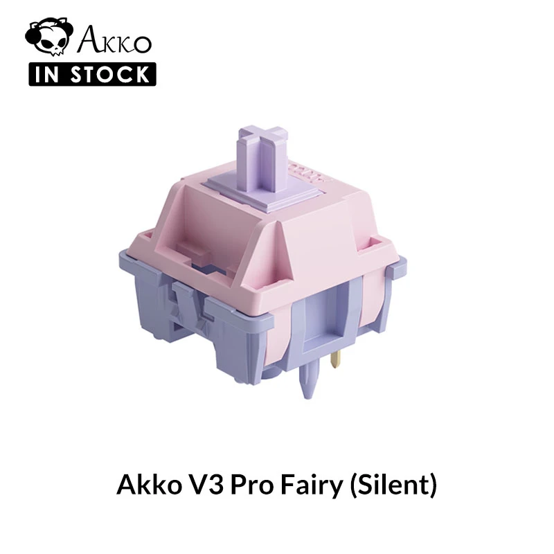 Akko-Fairy-Switch-5-Pin-50gf-Linear-Silent-Switches-For-MX-Mechanical ...