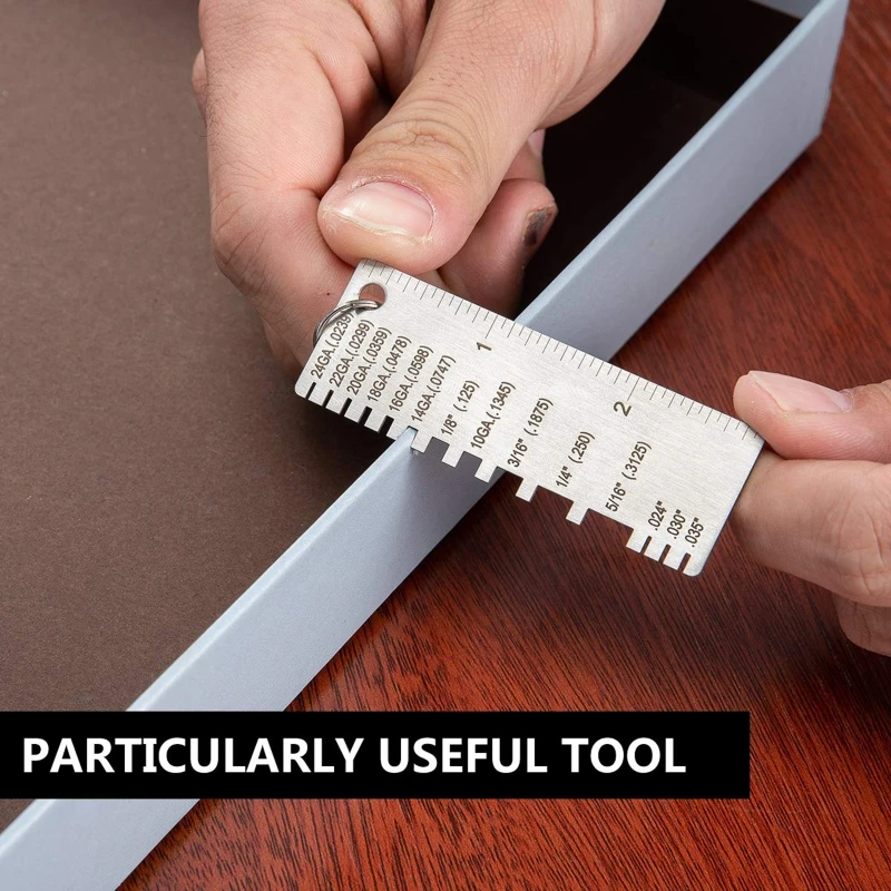 Sheet Metal Gauge Measuring Tool