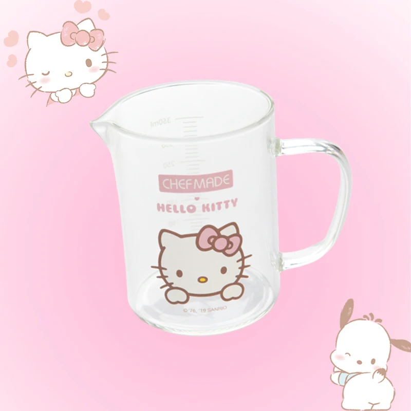Hello-Kitty-Graduated-Cup-350Ml-Authentic-Sanrio-Anime-Kawaii-Glass ...