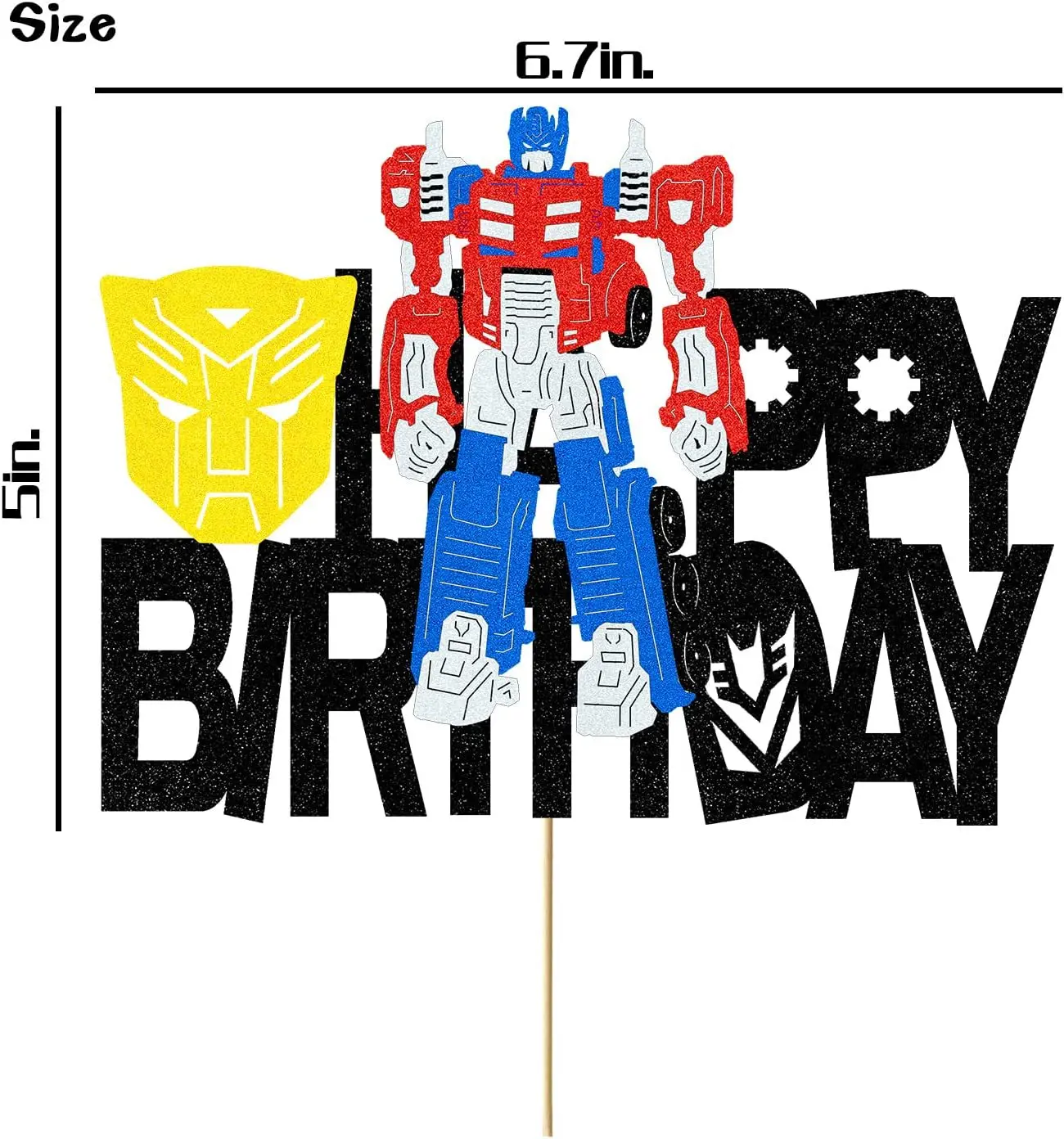 Transformers Birthday Printables