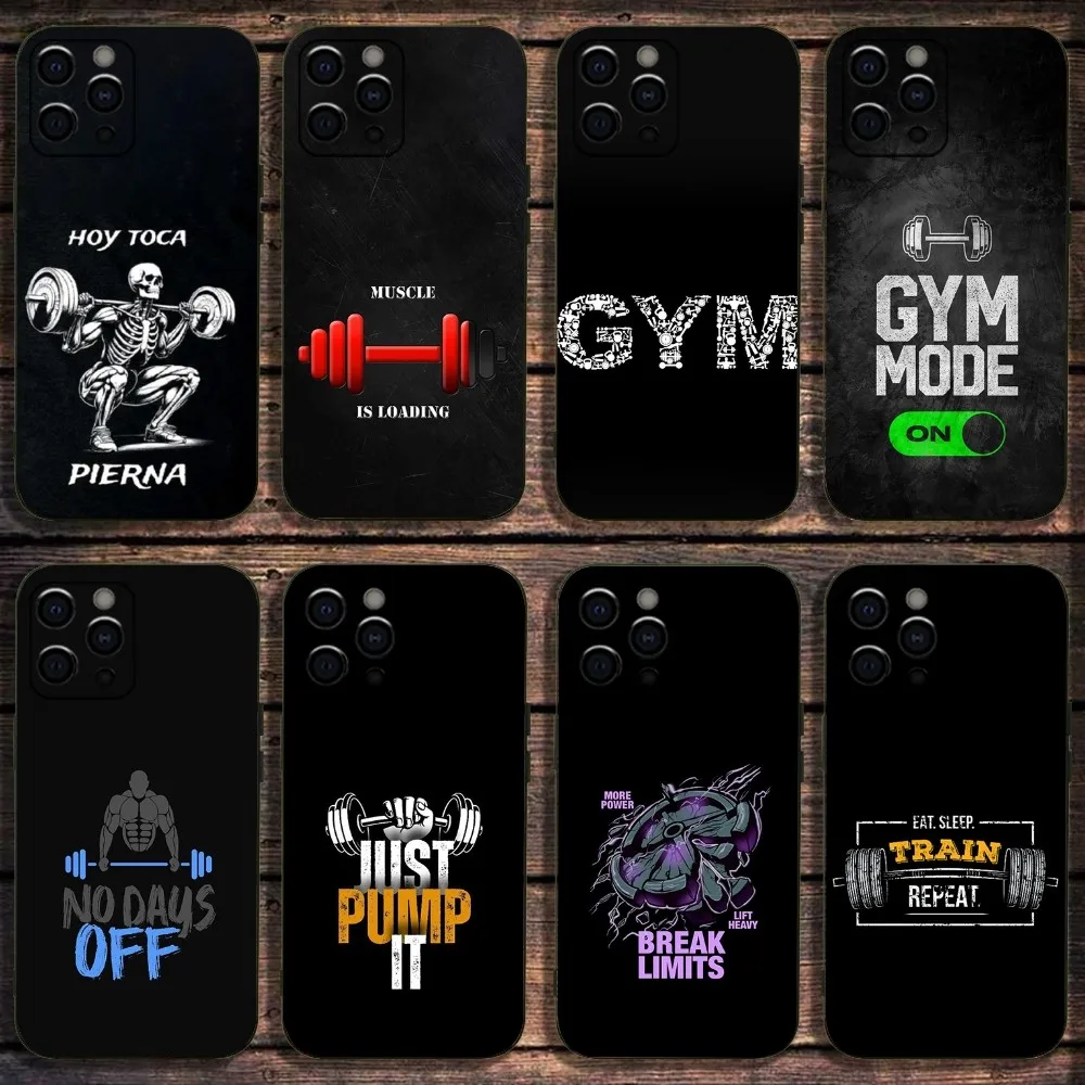 Workout-Motivation-fitness-Gym-Phone-Case-For-Apple-iPhone-15-14-13-12 ...