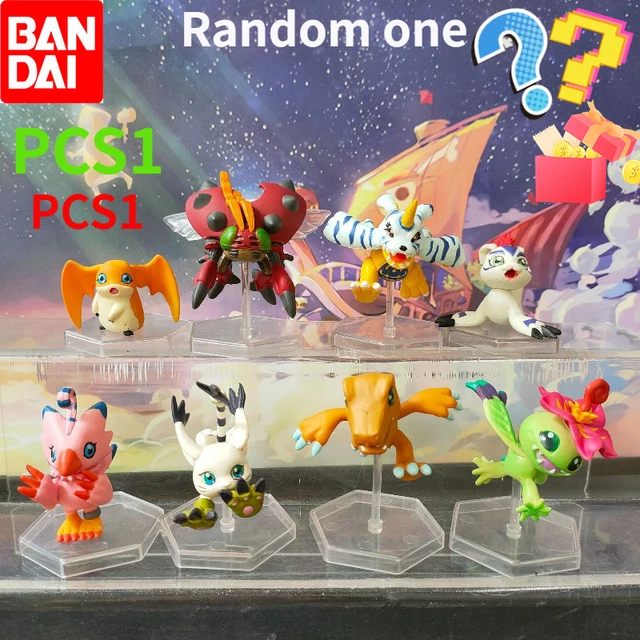 Japanese Anime Digimon Tyrannosaurus Adventure 7cm PVC Doll PCS1 Junior ...