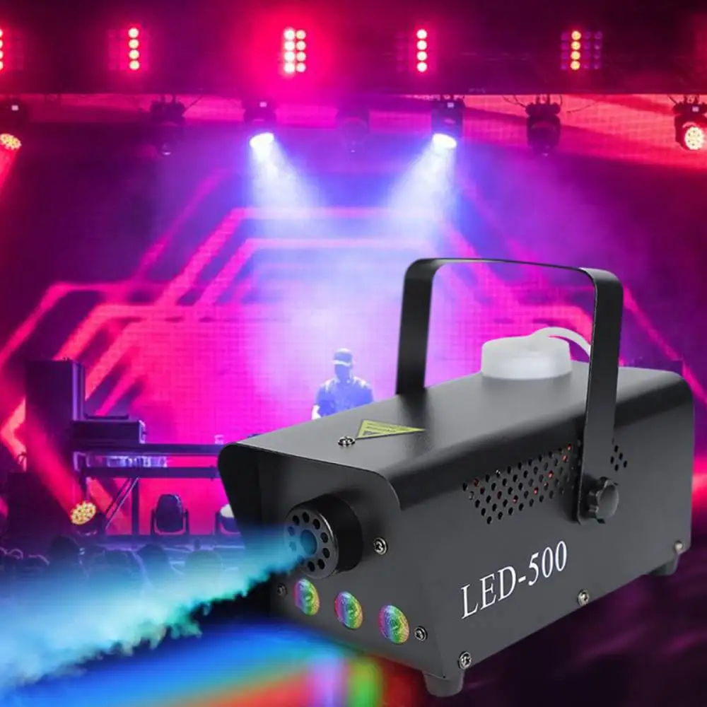 400-500W-Fog-Machine-RGB-Effect-LED-Light-Mini-Fog-Smoke-Machine-for ...