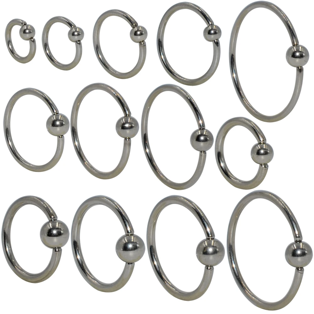 1PC-316l-Surgical-Steel-BCR-Captive-Bead-Ring-Nose-Septum-Hoop-Ear ...