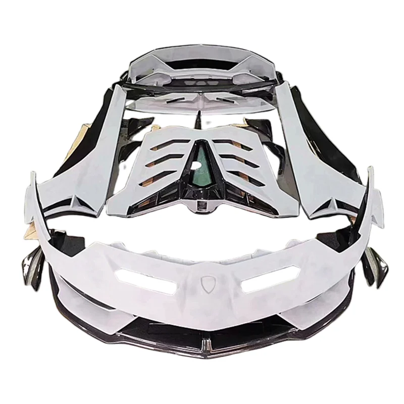 For-Aventador-LP700-Upgrades-SVJ-Style-Dry-Carbon-Fiber-Body-kit-For ...