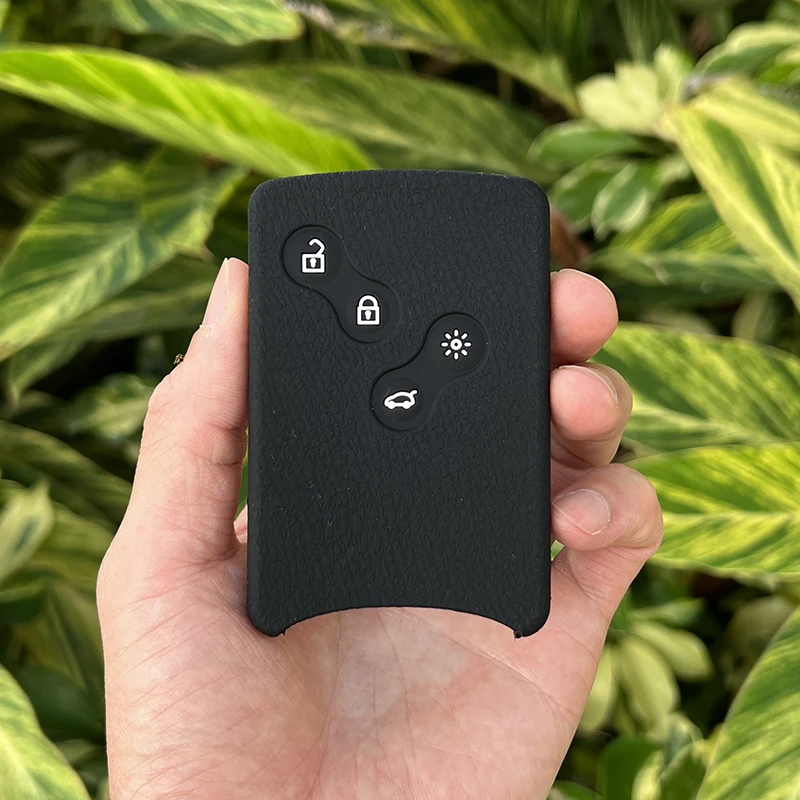 Zad Silicone Rubber Car Key Case Cover Holder Shell For Renault Clio ...