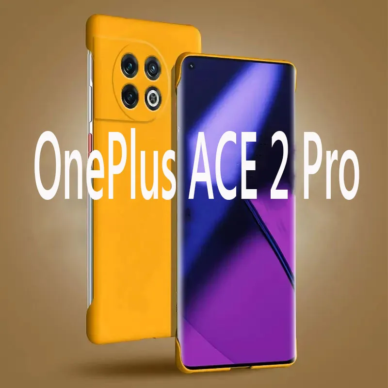 Frameless Slim Skin Matte Hard Back Cover Case On For OnePlus ACE 2 Pro ...
