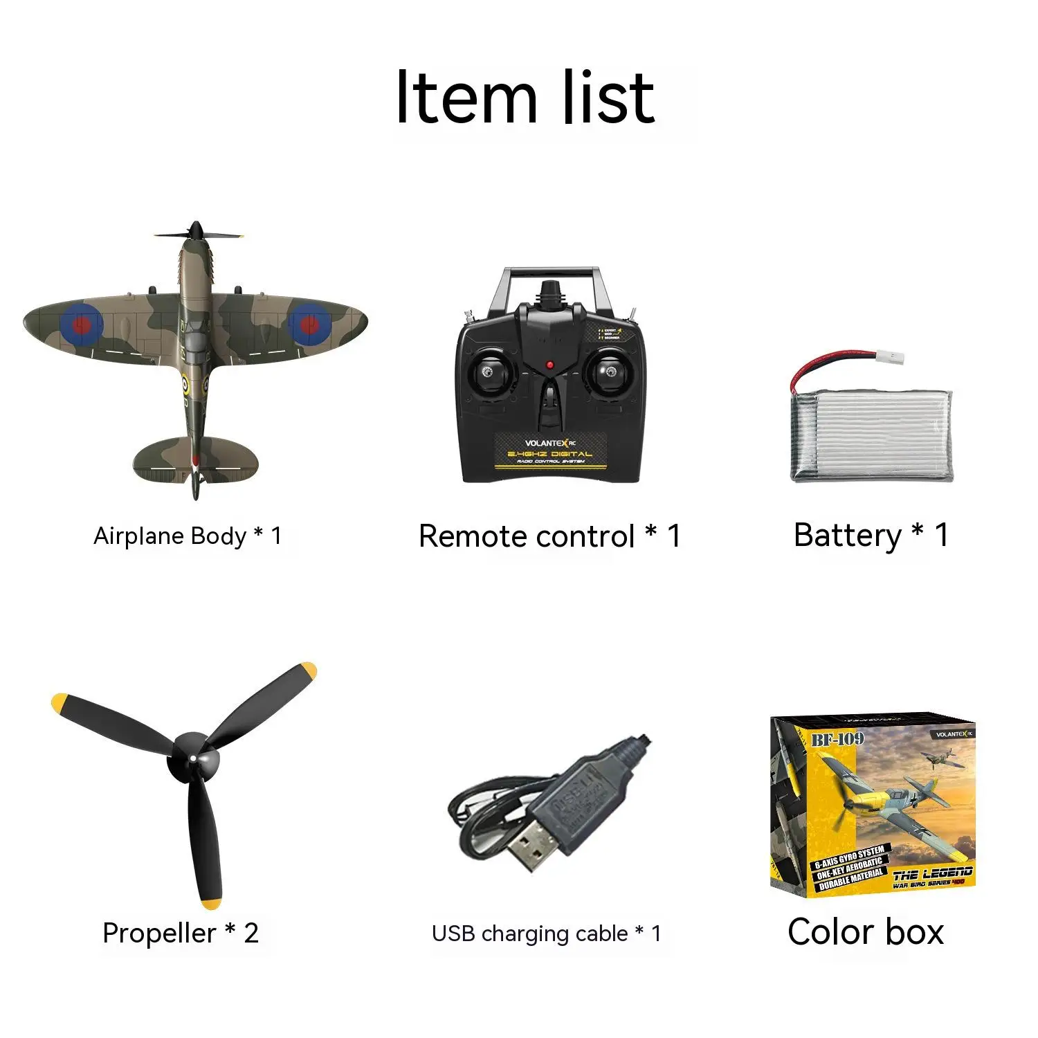 761-11 FB109-Avion de html Télécommandé Fb109 en Mousse Foetale, Modèle ...