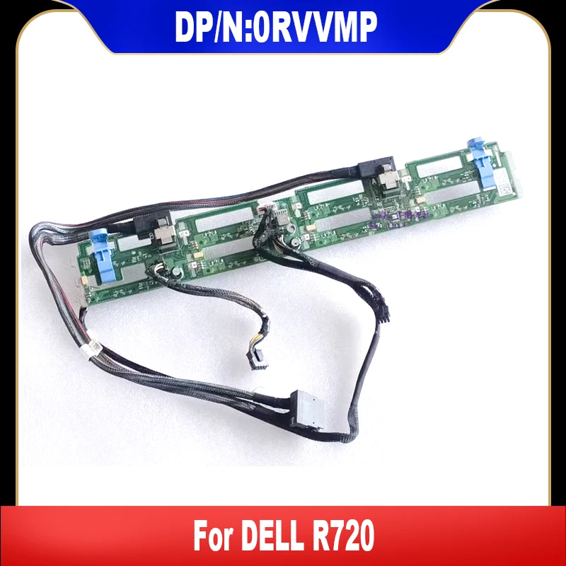 0RVVMP Original For DELL R720 Server Hard Drive Backplane 3.5 Inch 8 ...