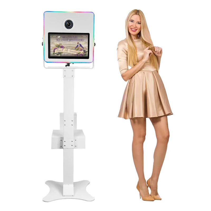 15.6 Inch Touch Screen Photo Booth Machine Selfie Photo Booth Machine ...