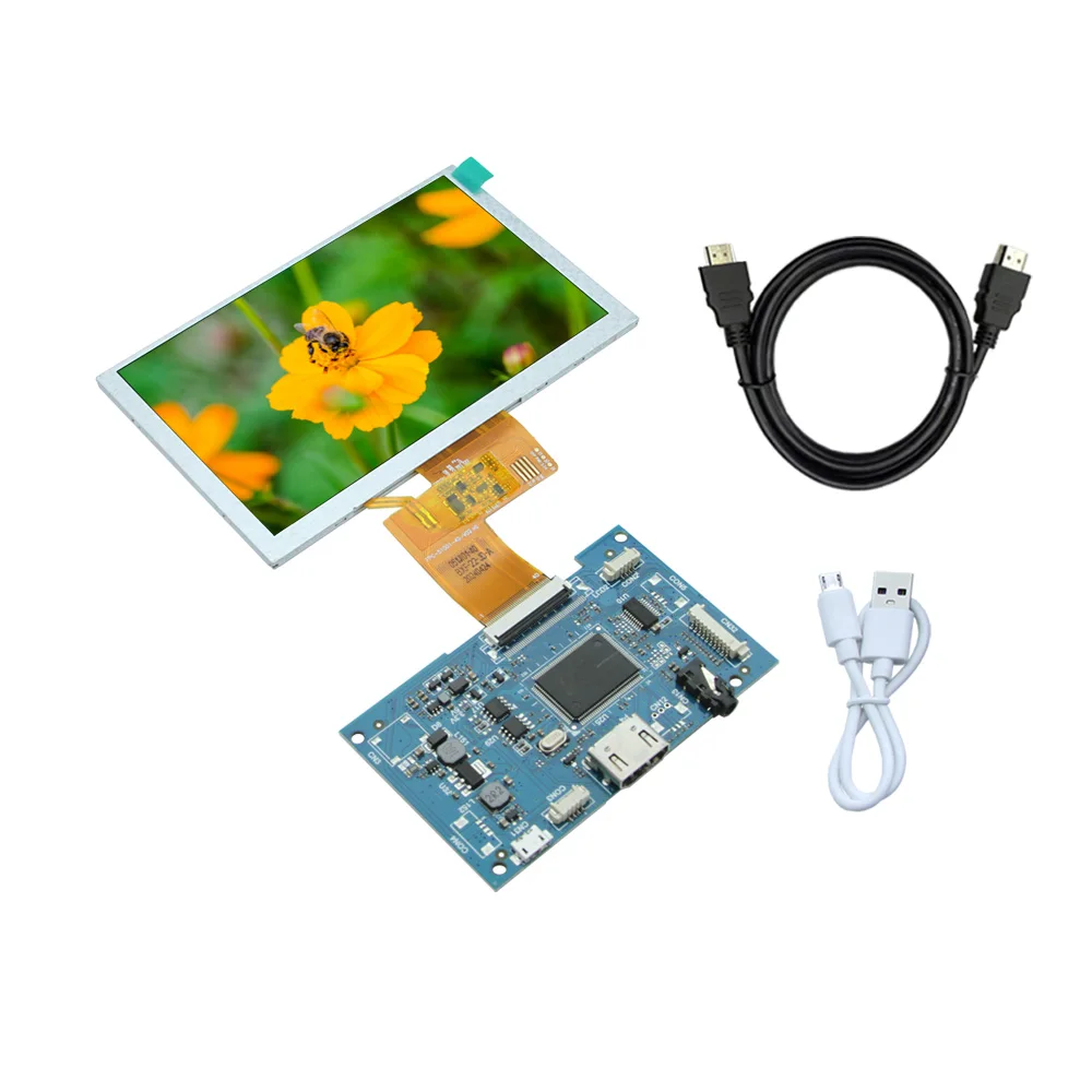 5-inch-1024-600-high-resolution-1000cd-m-high-brightness-HDMI-5V-USB ...