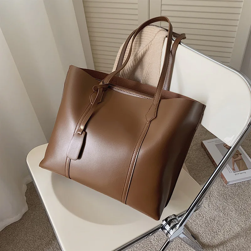 CGCBAG 2023 Moda Feminina Tote Bag Simples Grande Capacidade Bolsa de ...
