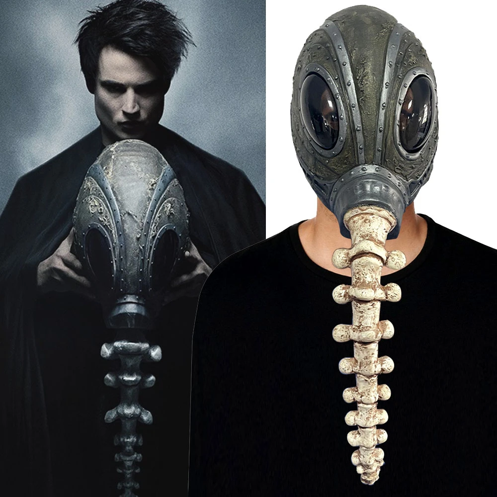 Halloween Scary Masks Cosplay TV The Sandman Morpheus Helmet King of ...