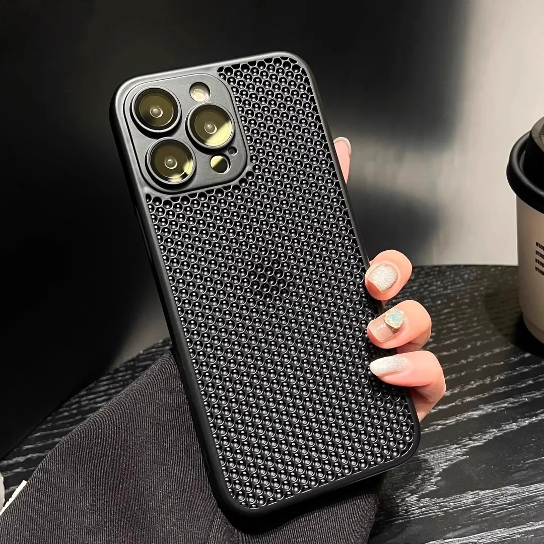Cellular-heat-dissipation-phone-case-for-iPhone-15-14-13-12-11-Pro-Max ...