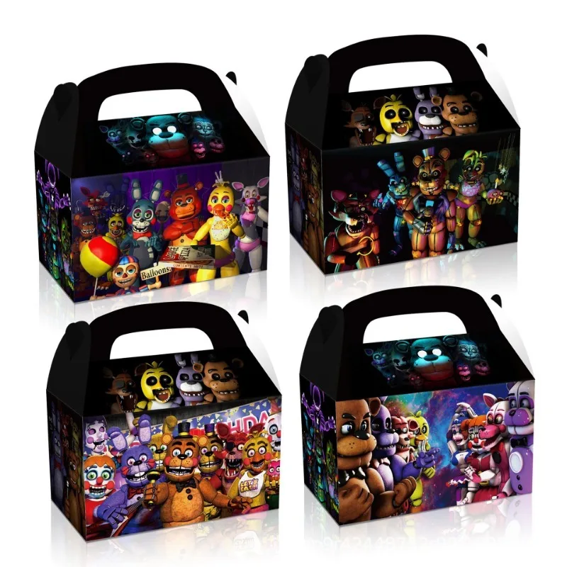 Five-Nights-At-Freddys-caja-de-regalo-suministros-de-fiesta-de-cumplea ...