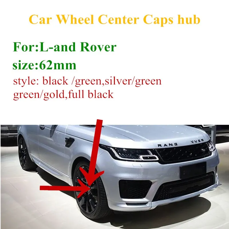 Insignia-de-aluminio-para-RANGE-ROVER-Evoque-Discovery-tapa-central-de ...