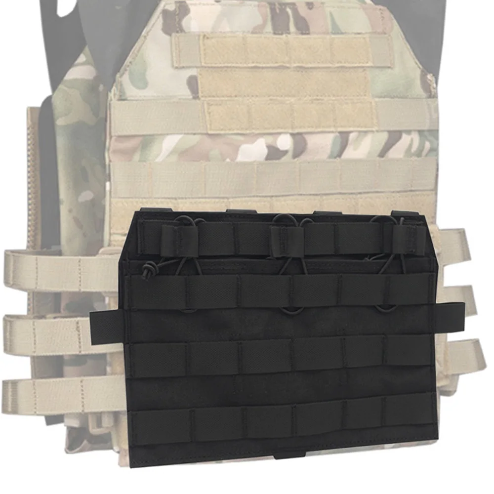 VULPO-Tactical-Vest-Front-Attaching-Molle-Panel-Triple-Magazine-Pouch ...