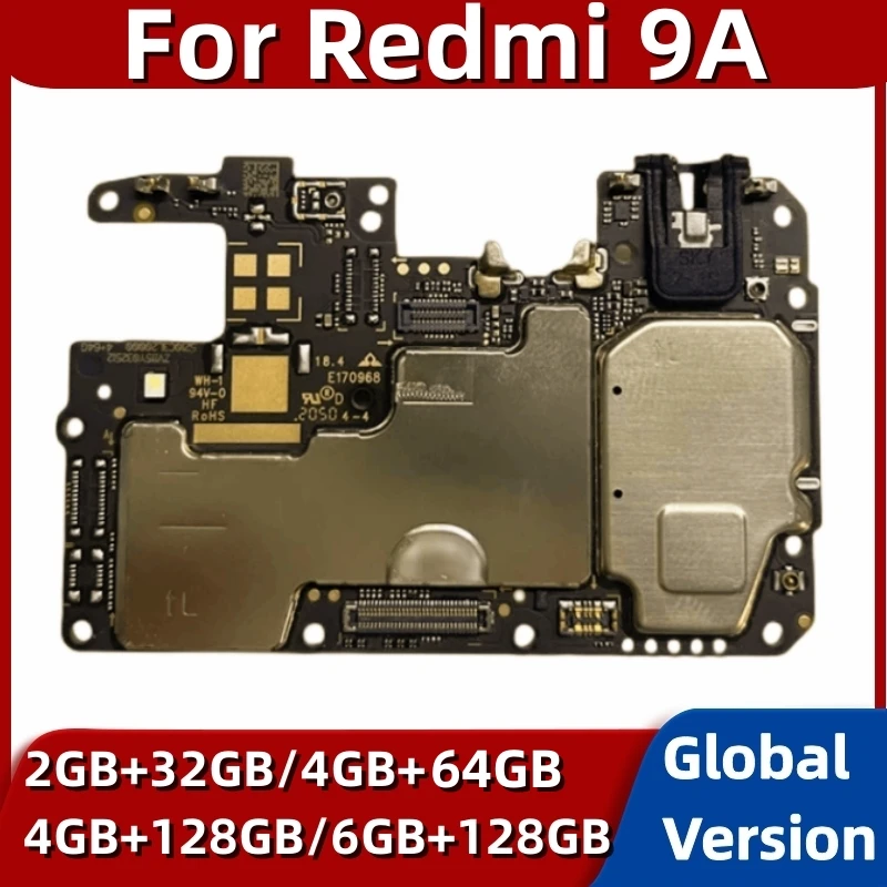 Original-Unlocked-MainBoard-For-Xiaomi-Redmi-9A-Global-Version-2GB-32GB ...