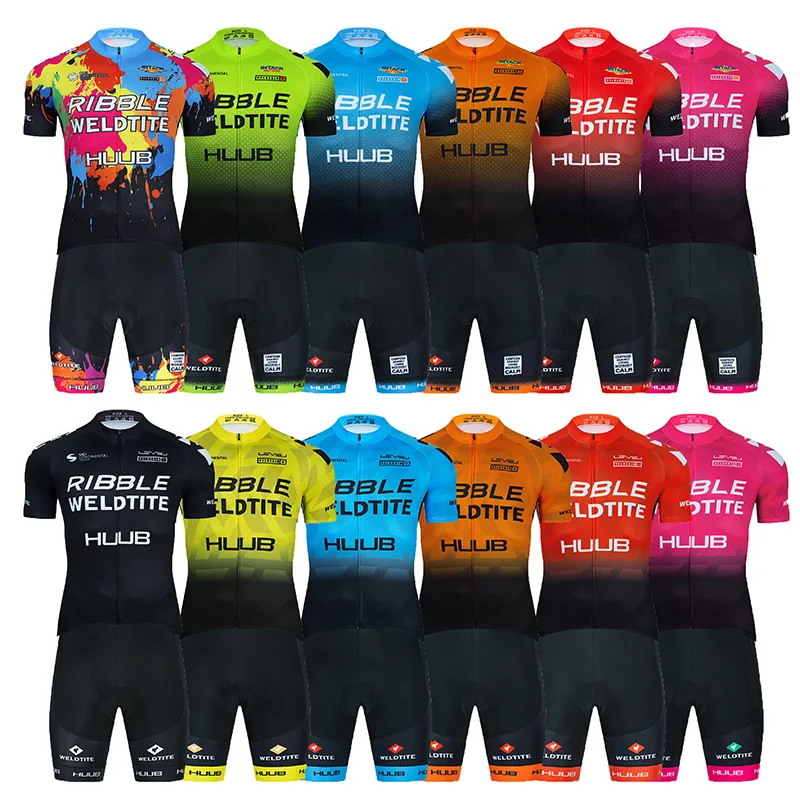 HUUB-RIBBLE-Conjunto-de-ropa-de-equipo-de-ciclismo-para-hombre-Maillot ...
